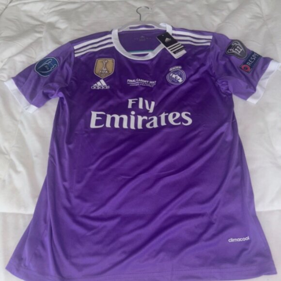 adidas | Shirts | Real Madrid 27 Ucl Final Jersey Cristiano Ronaldo 7 ...